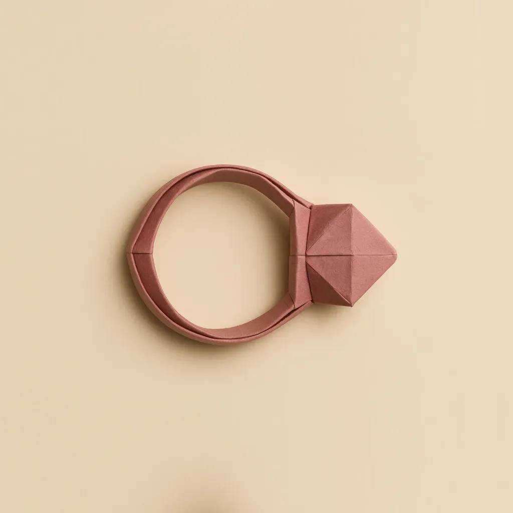 Origami Magic Ring: Easy Paper Tutorial In 11 Steps